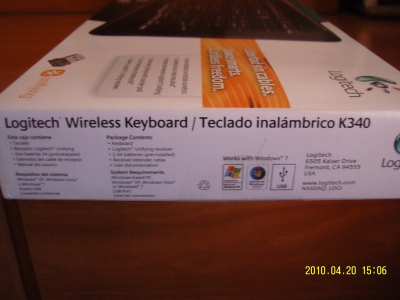 Teclado Logitech K340 | TeKnicoPC