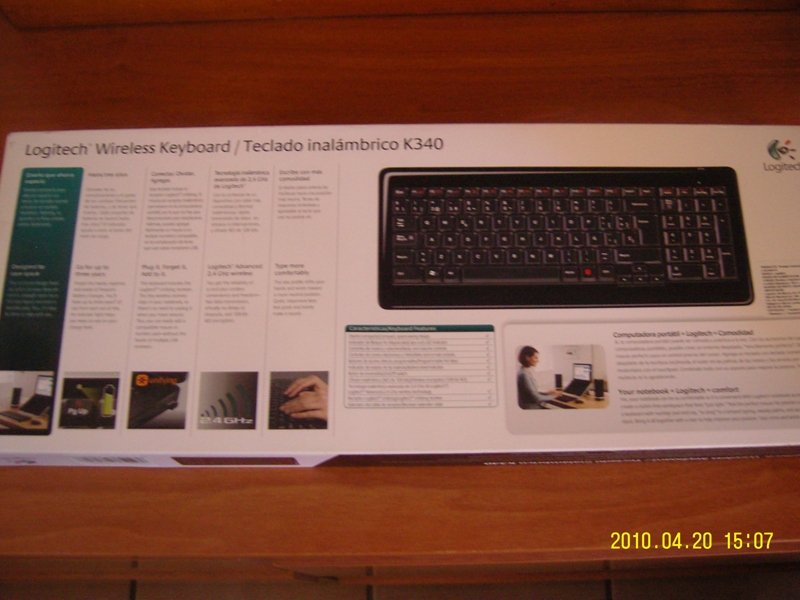 Teclado Logitech K340 | TeKnicoPC